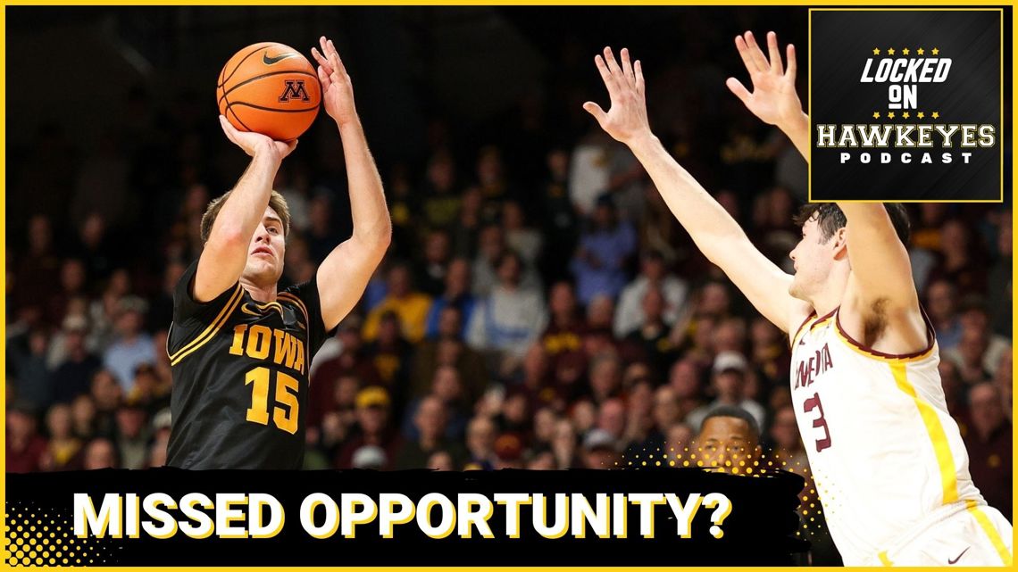 Alarm? Iowa Hawkeyes Falter BADLY—Bennett Stirtz Scoreless 1st Half ...