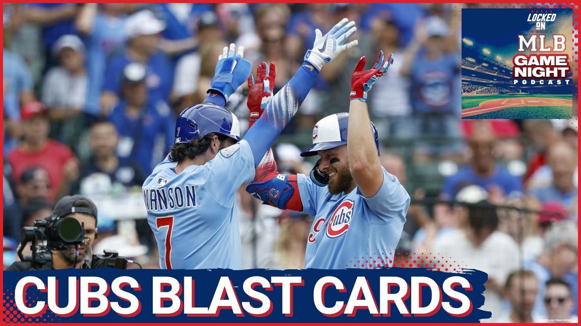 GAME NIGHT: Chicago Cubs OBLITERATE St. Louis Cardinals as Fireworks ...
