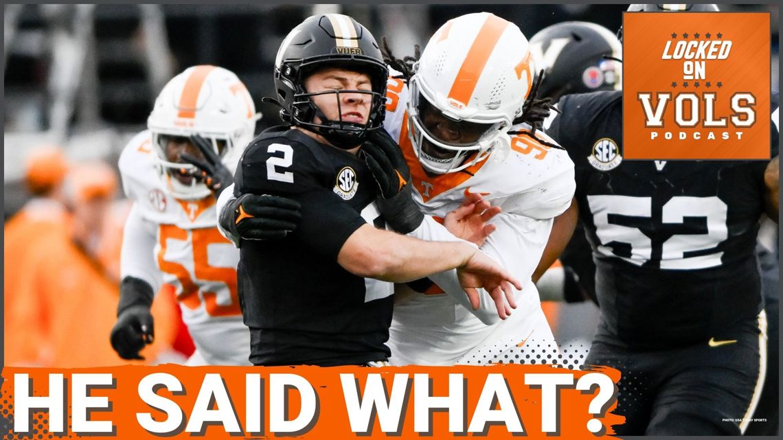 CONTROVERSY: Vanderbilt QB Diego Pavia SLAMS Tennessee Vols, Big 10 in ...