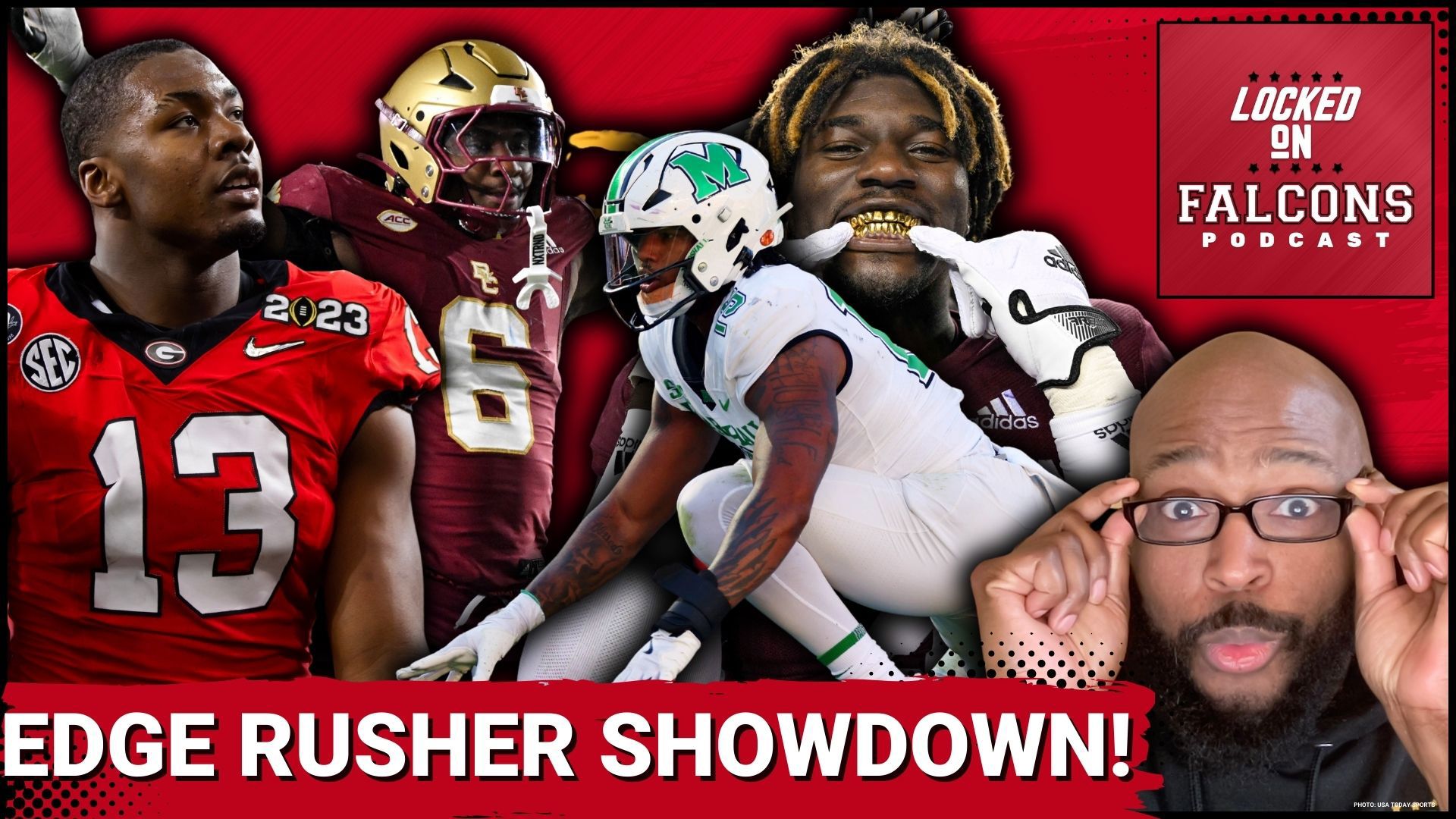 Atlanta Falcons' Edge Rusher Dilemma: Speed vs. Power? Their ULTIMATE ...