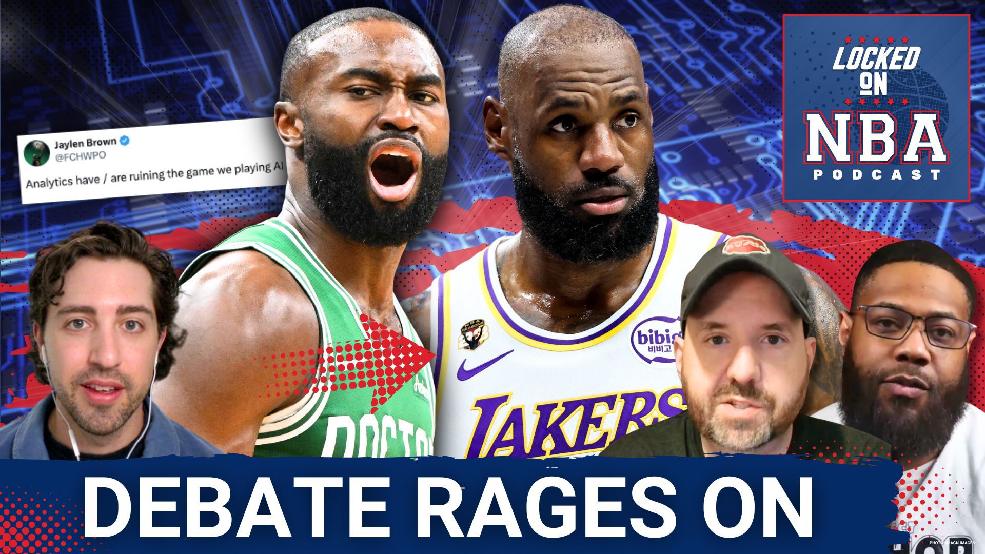 Jaylen Brown vs Analytics Debate | Hornets Makeover | Warriors' Master ...