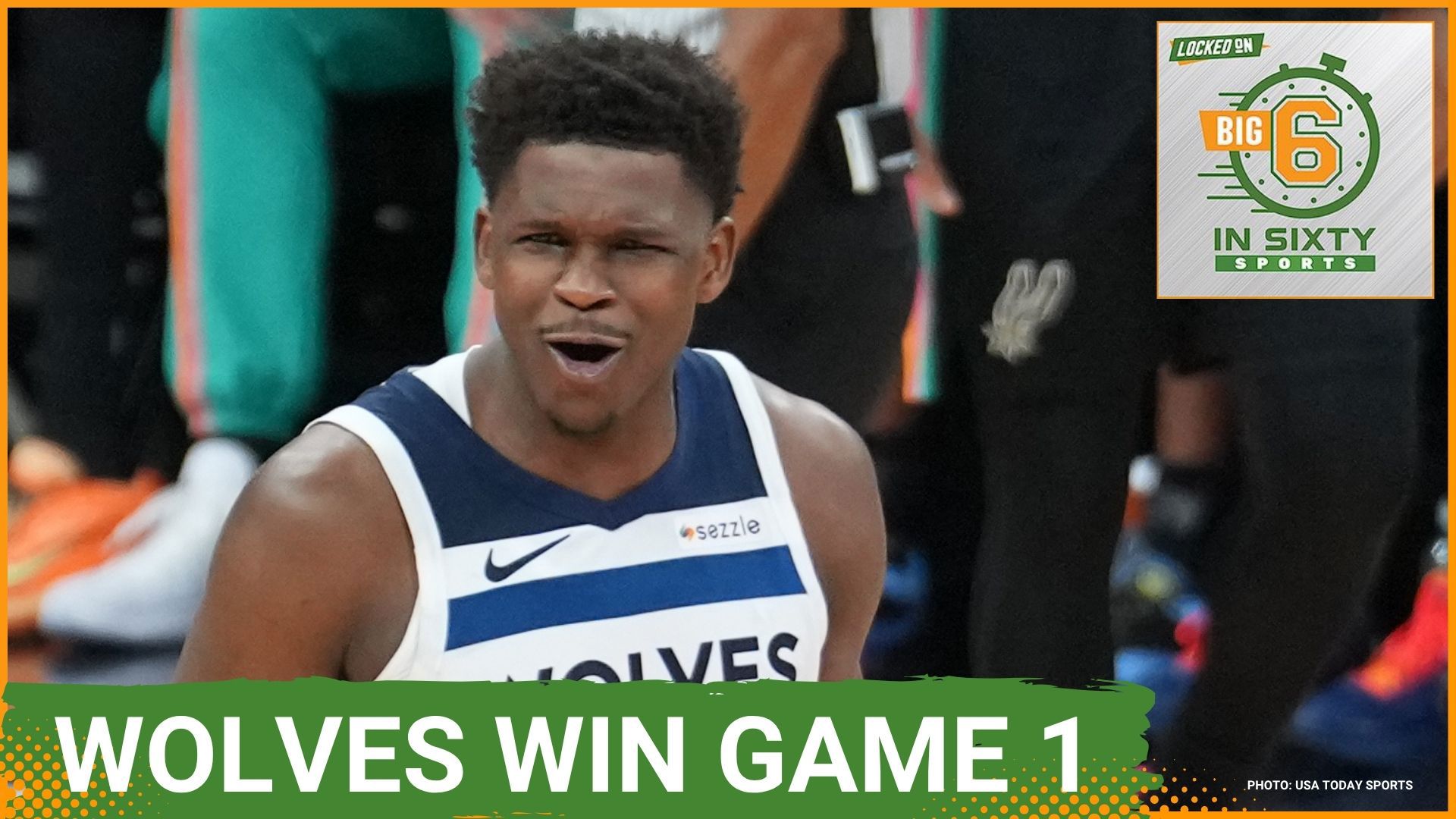 Timberwolves STEAL GAME 1 Against Spurs | The Big 6 in 60 | kens5.com