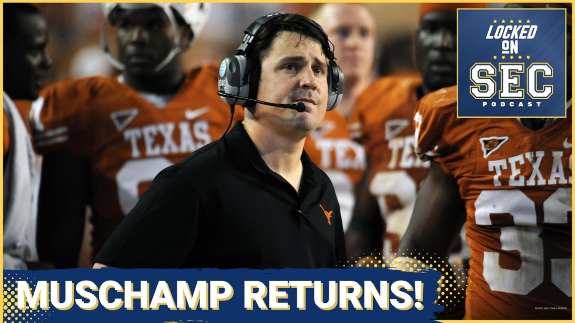 SHOCKER: Will Muschamp HIRED as Texas DC | Longhorns DB Michael Taaffe ...
