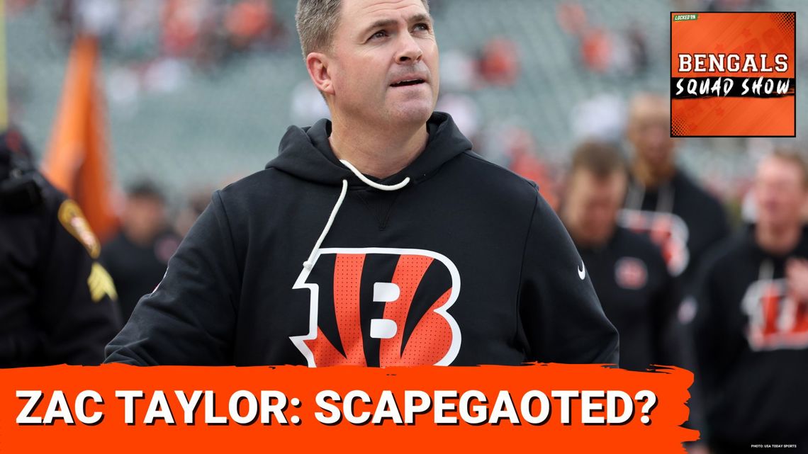 BENGALS SQUAD SHOW: Is Zac Taylor being SCAPEGOATED? Pass rush is ...