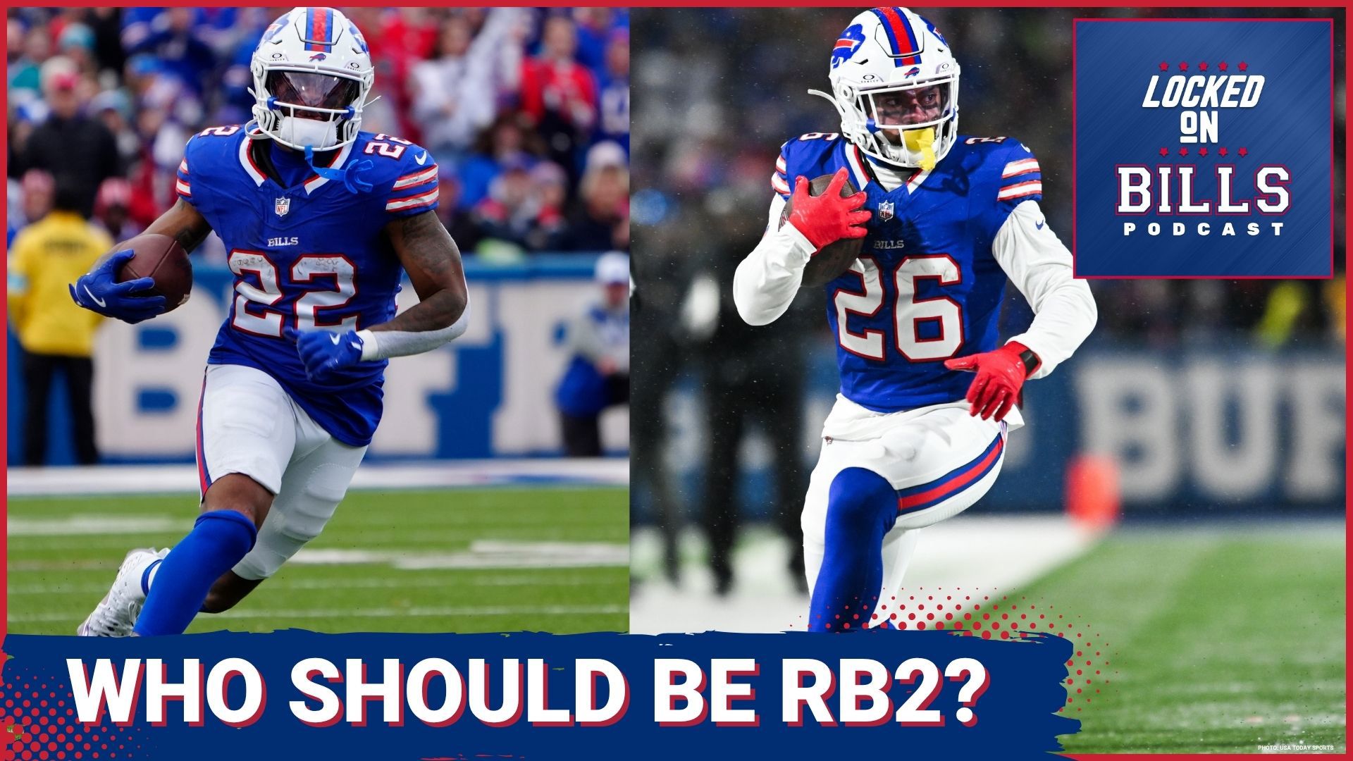 Who SHOULD be the Bills’ RB2 Behind James Cook? Offensive Balance, 5-Man Pressures and More ...