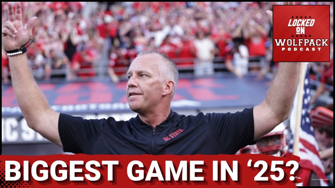 What's the BIGGEST Game on NC State Football's 2025 Schedule? | NC ...