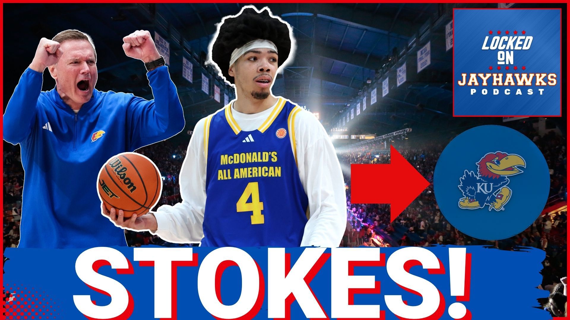 TYRAN STOKES COMMITS TO KANSAS | Huge Addition Impacts Roster, Jayhawks ...
