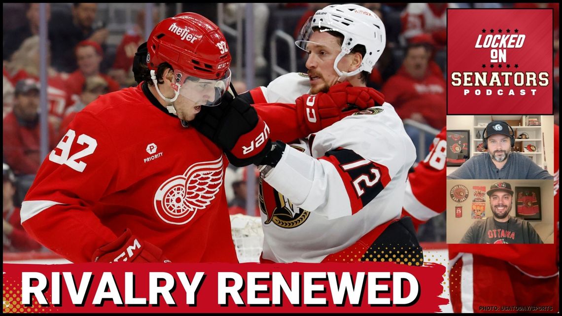 Atlantic Division Race Heats Up, Ottawa Senators Face Detroit Red Wings ...