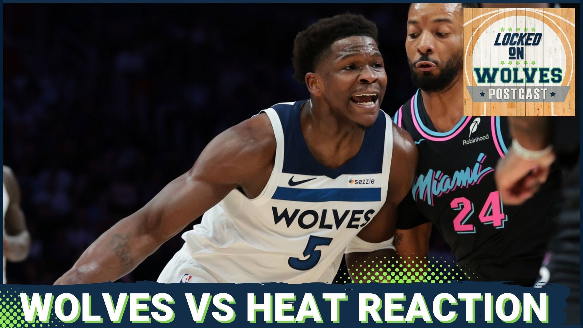WOLVES POSTCAST: T-Wolves Handle Business vs Miami Heat 122-94, Win ...