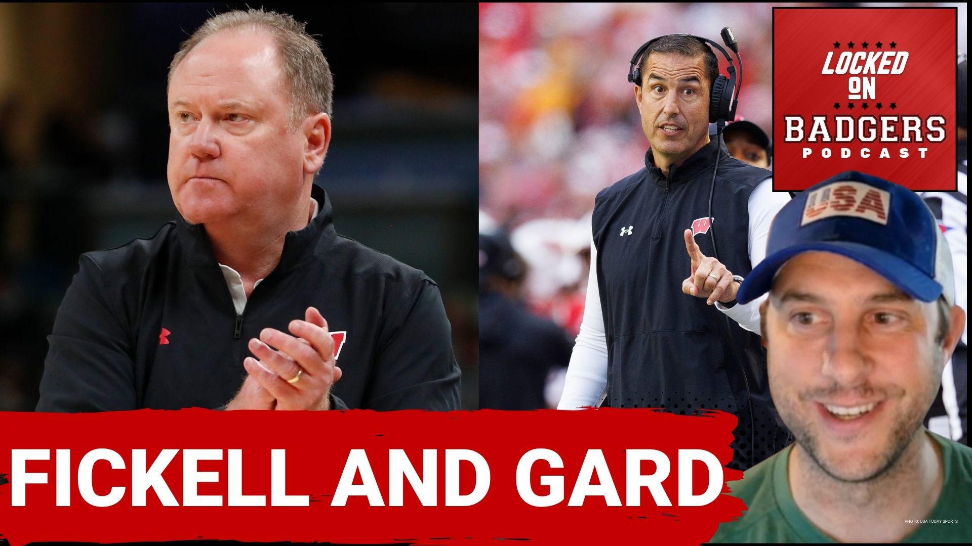 Luke Fickell and Greg Gard confidence levels | Wisconsin Badgers post-spring TE preview | kens5.com