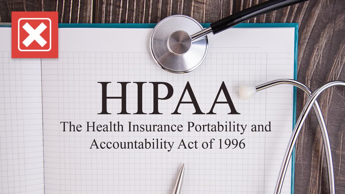 Does HIPAA protect all of your private medical information? | kens5.com