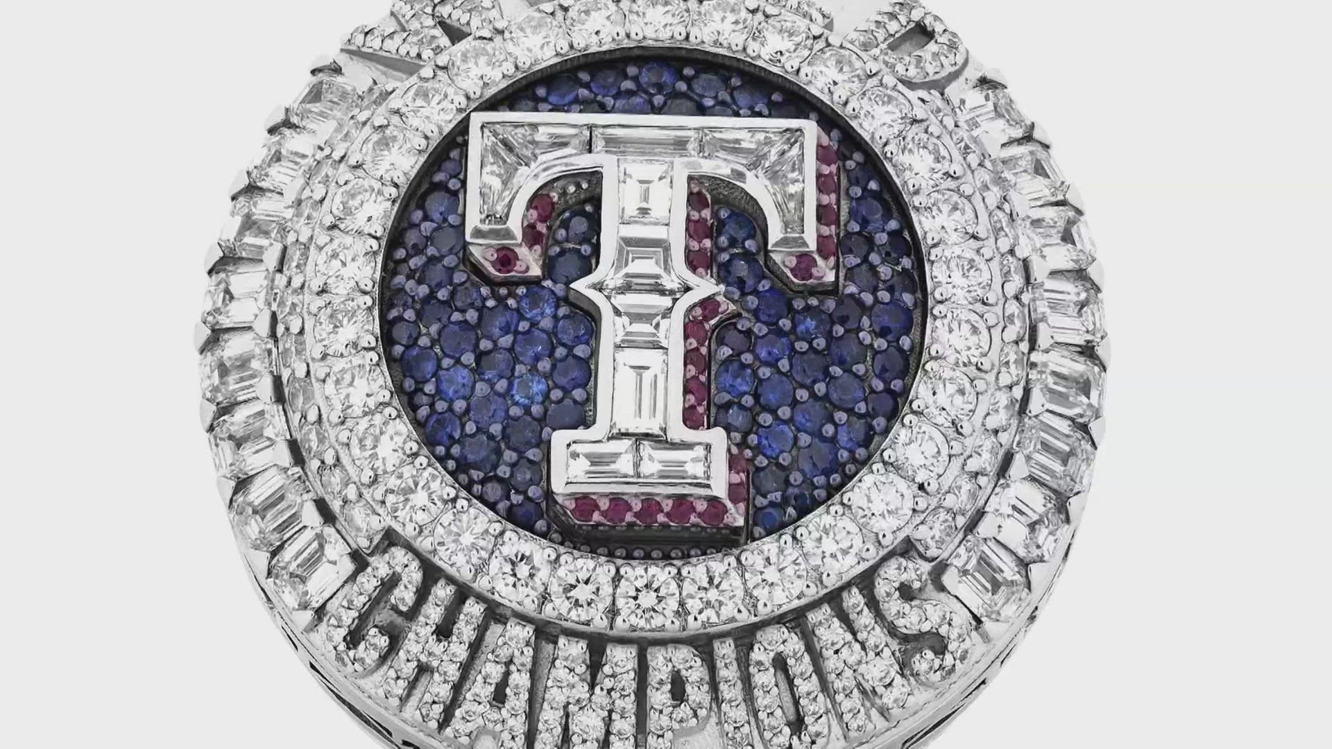 Texas Rangers World Series rings revealed before Cubs game | kens5.com