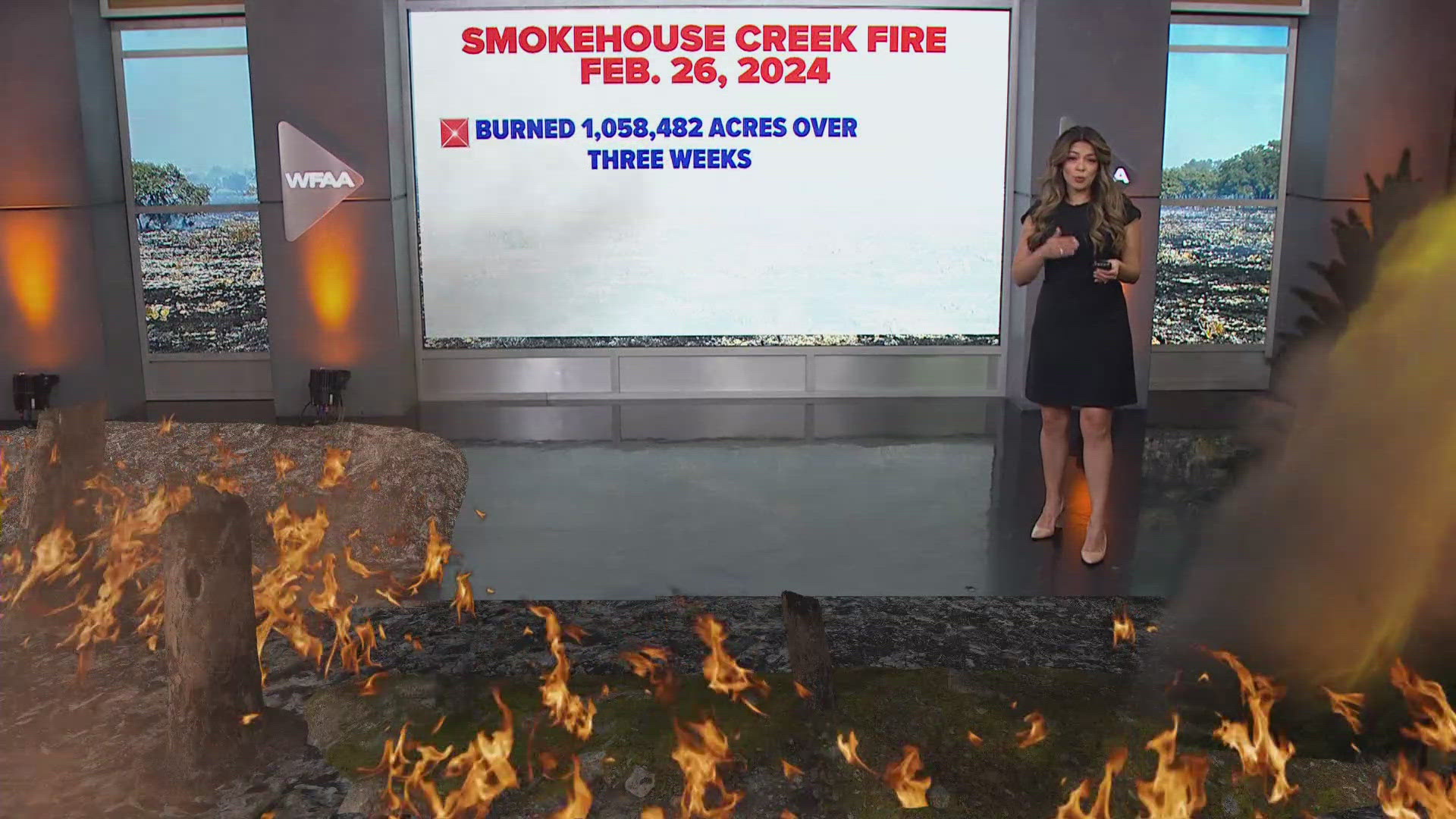 Texas wildfire history: One year since state's largest ever, Smokehouse ...