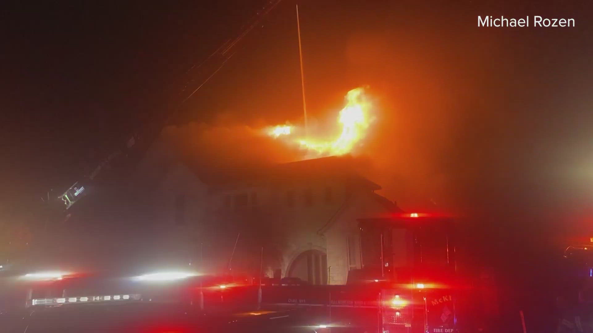 Nine firefighters injured in McKinney house fire | kens5.com