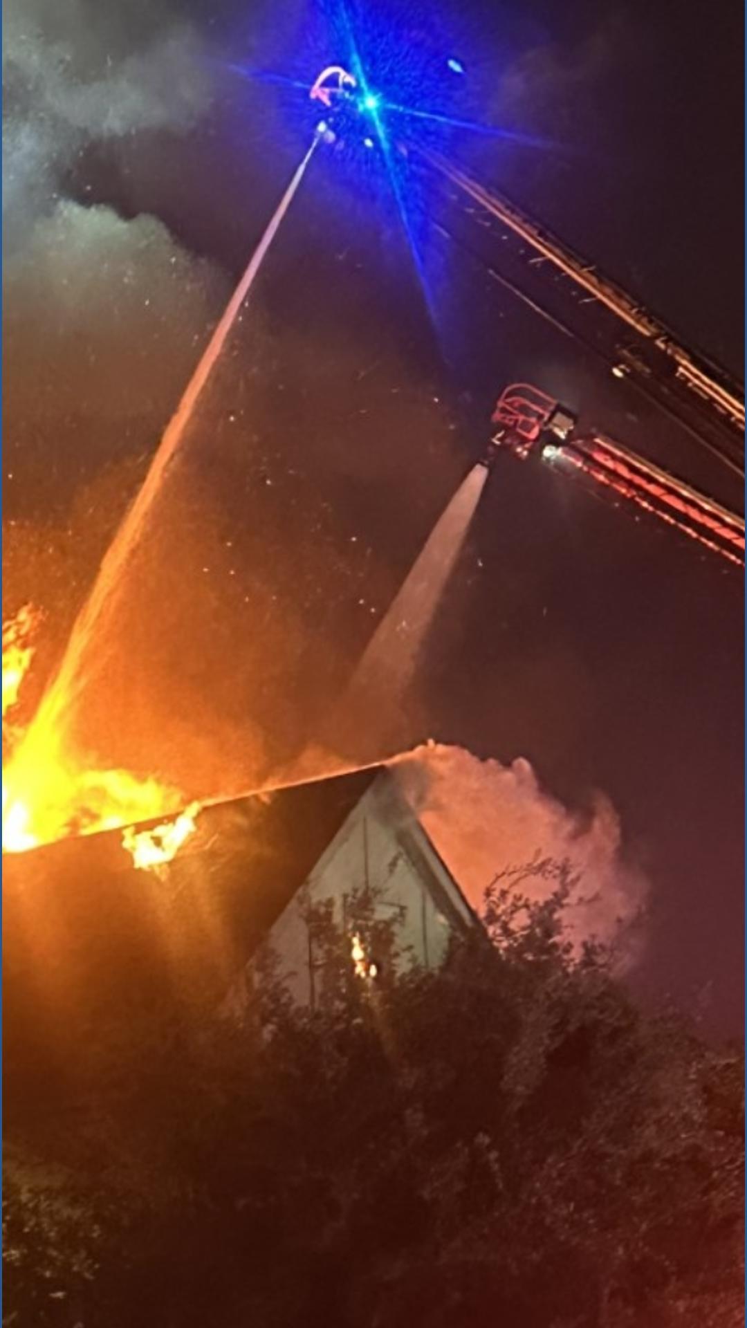 Nine firefighters injured in McKinney house fire | kens5.com