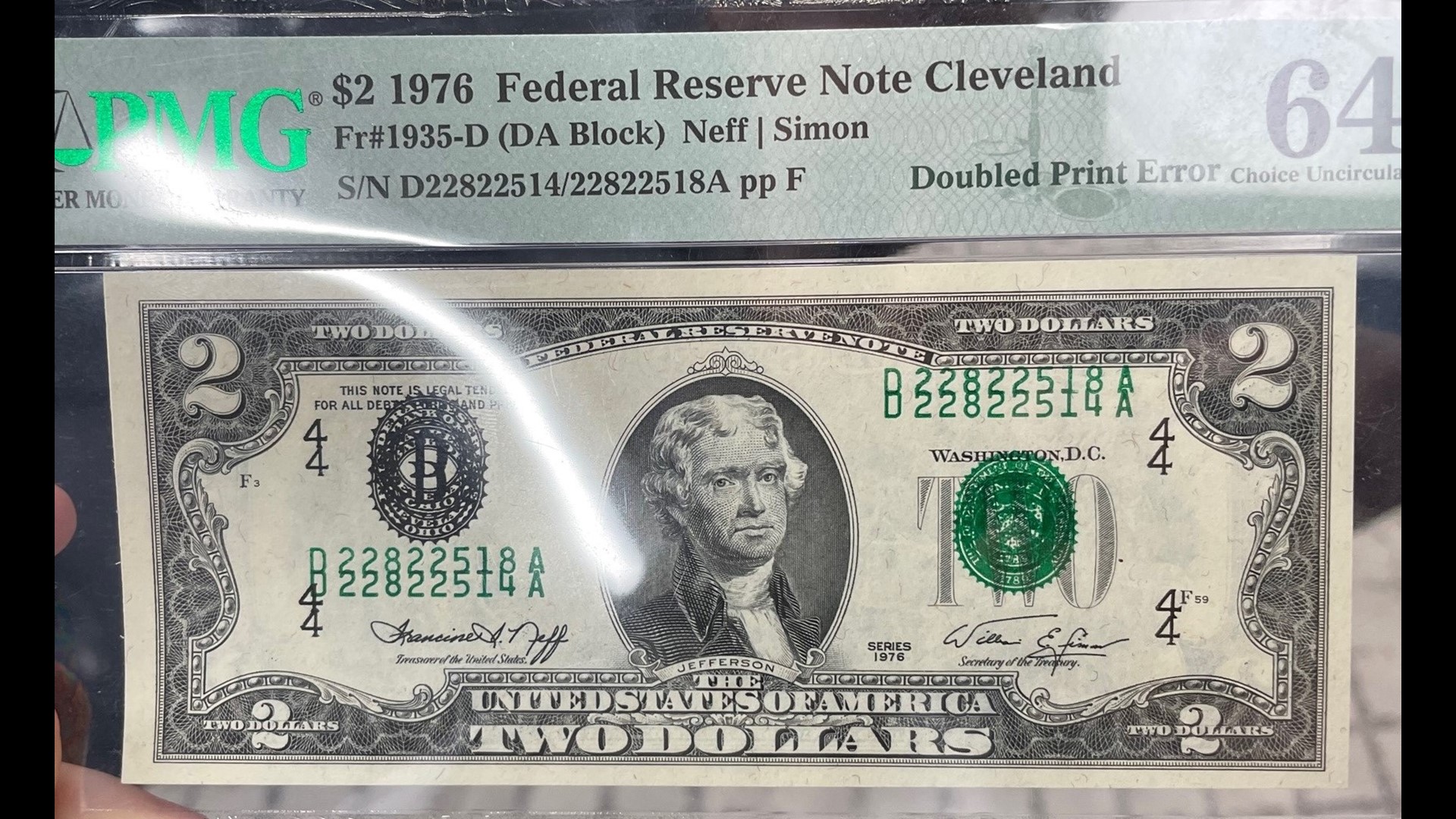 Two-dollar bill sold for thousands at auction goes viral | kens5.com