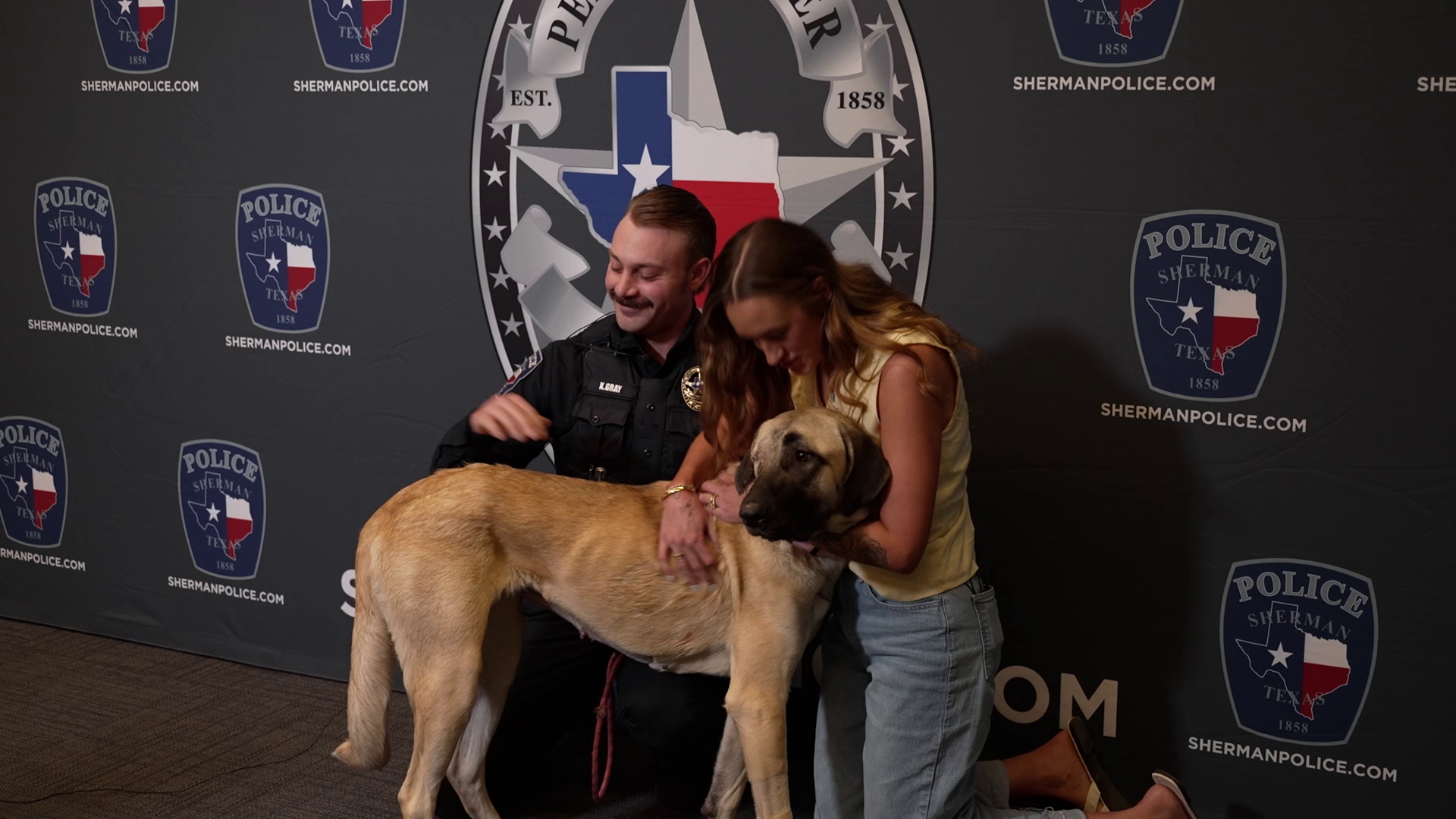 Dog named Olivia has new home after two North Texas men tried killing ...