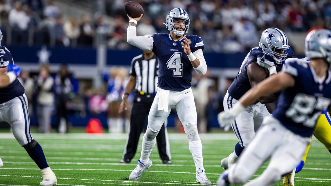 Dallas Cowboys blow out Los Angeles Rams after bye week | kens5.com