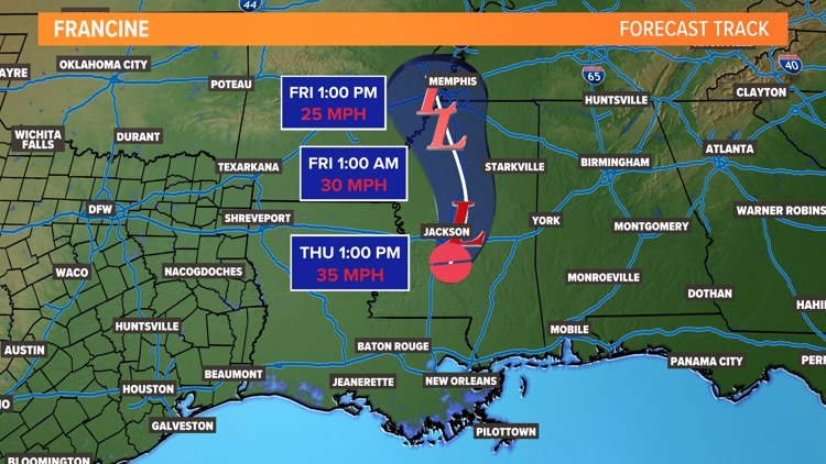Tracking the Tropics: Could 'Francine' form next week? | kens5.com