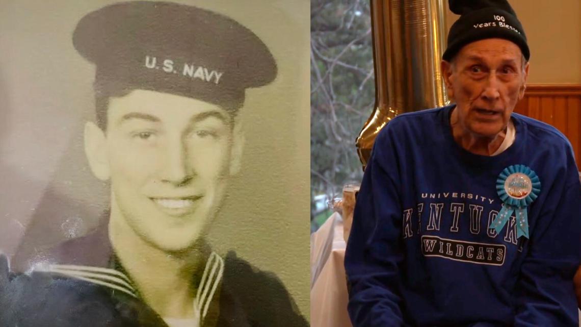 WWII Veteran John Fredrick Hoppes Celebrates 100th Birthday | kens5.com