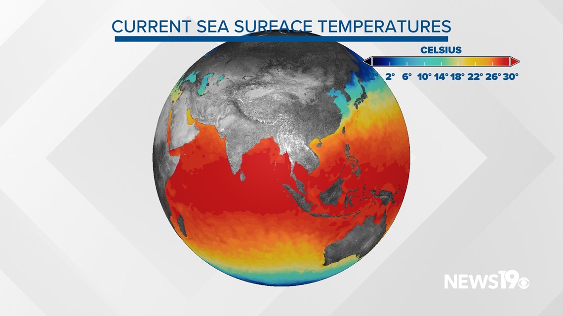 Earth's Ocean temperature are the hottest they've been in decades ...