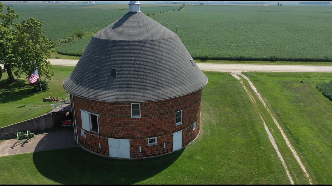 Piece of history: Step inside this rare, brick round barn | kens5.com