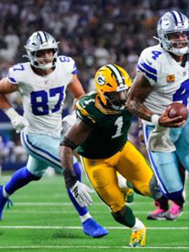 SCORIGAMI! Packers, Cowboys tie with final score never seen in the NFL ...
