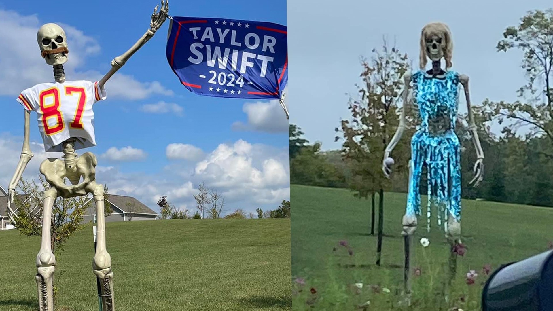 Halloween display pays tribute to Taylor Swift | kens5.com