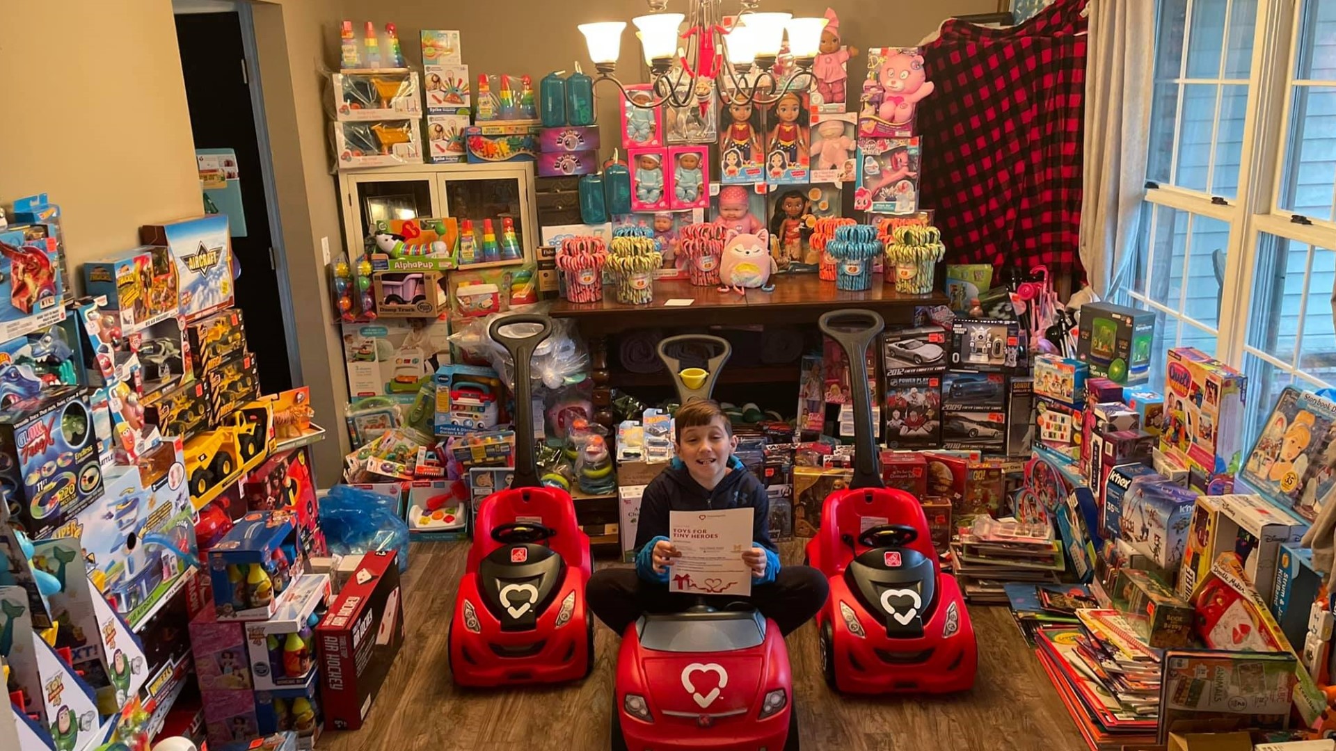 Toy drive for children with heart defects five years strong | kens5.com