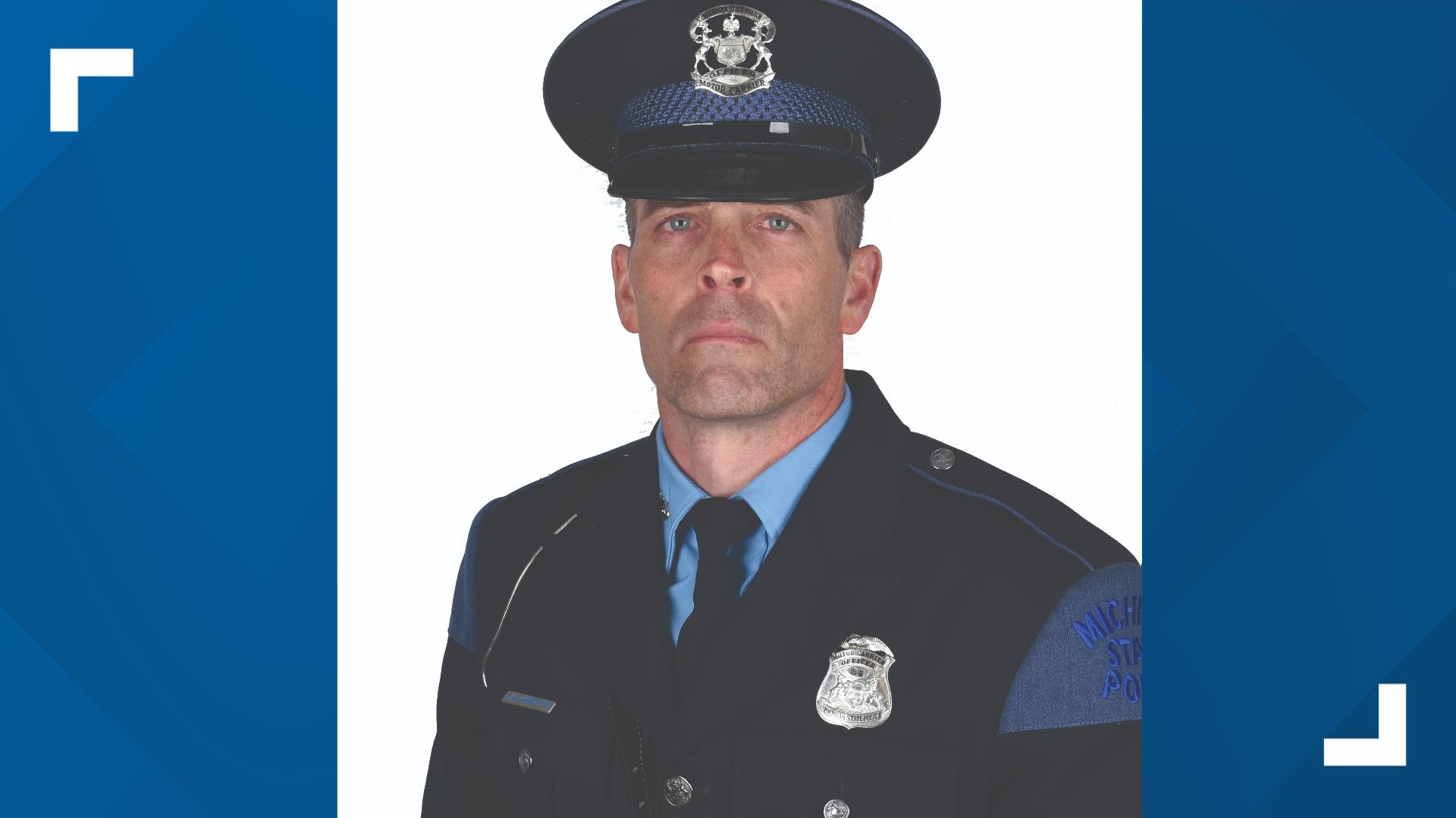 Michigan officer injured during traffic stop crash | kens5.com