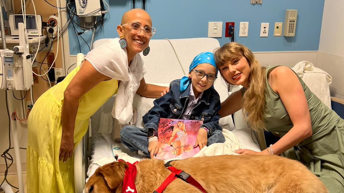 Taylor Swift visits Florida children's hospital | kens5.com