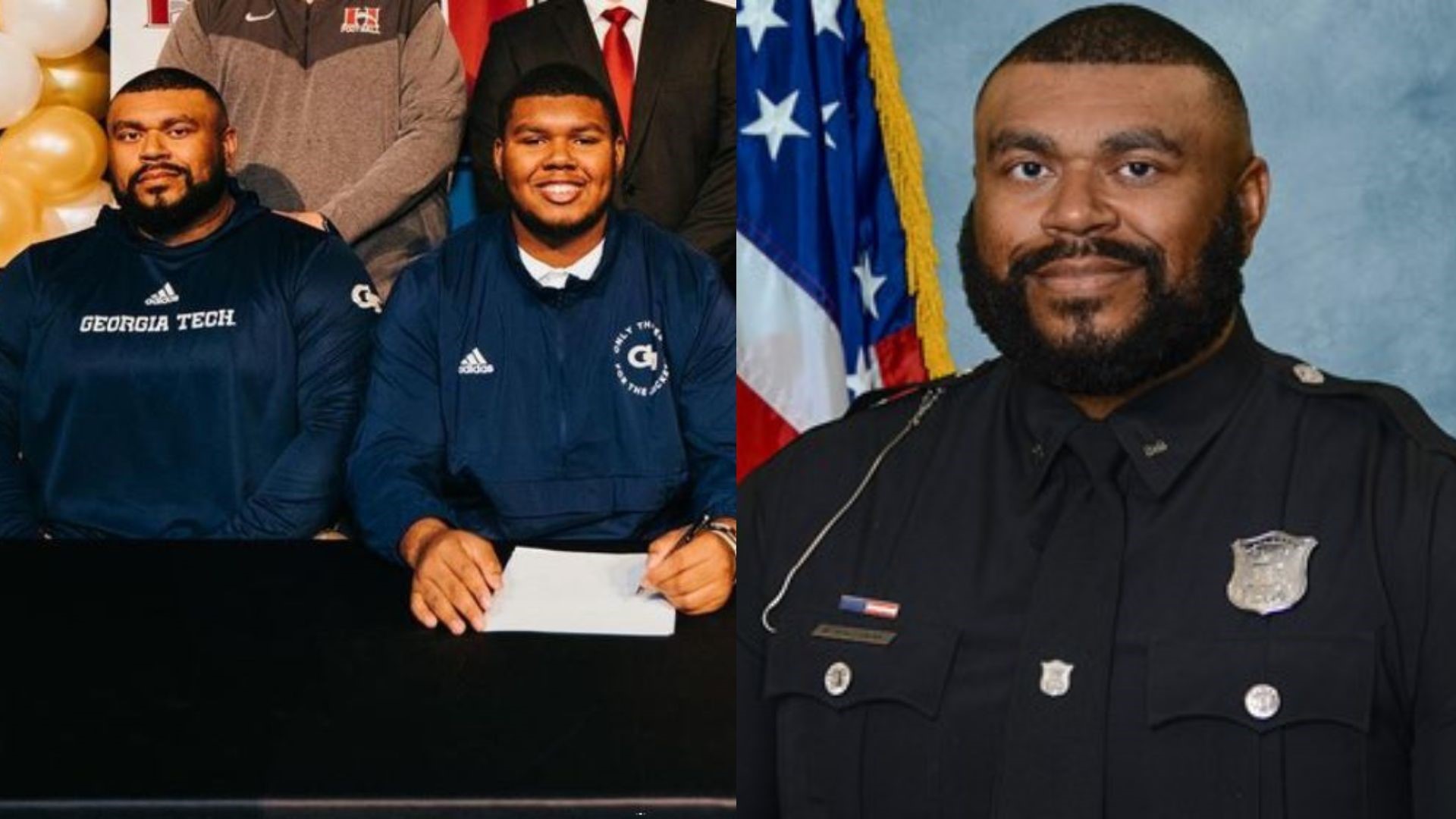 APD officer who died has son who plays football at Georgia Tech | kens5.com